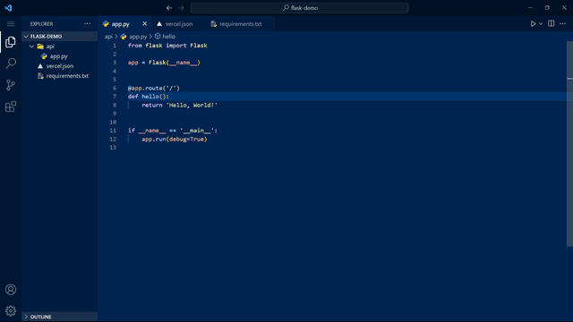 Deploy Flask App On Vercel For Free Hostwizly