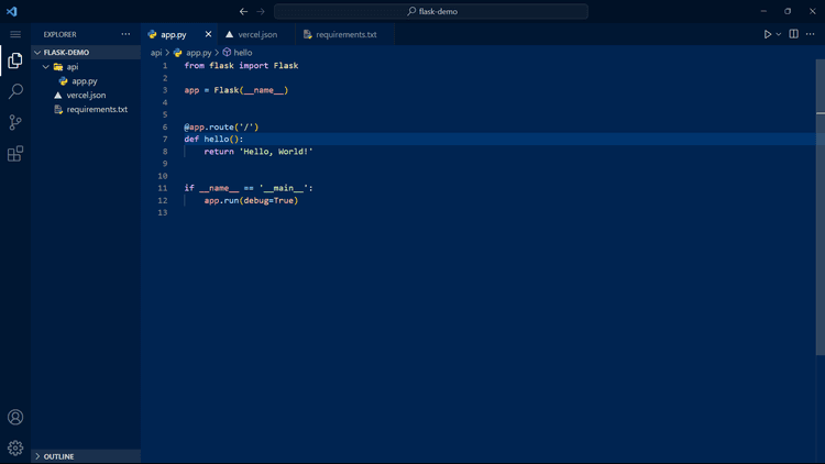 Deploy Flask App On Vercel For Free Hostwizly 8840
