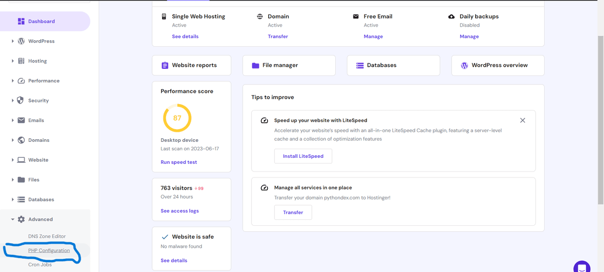 How To Change PHP Version In Hostinger - Hostwizly