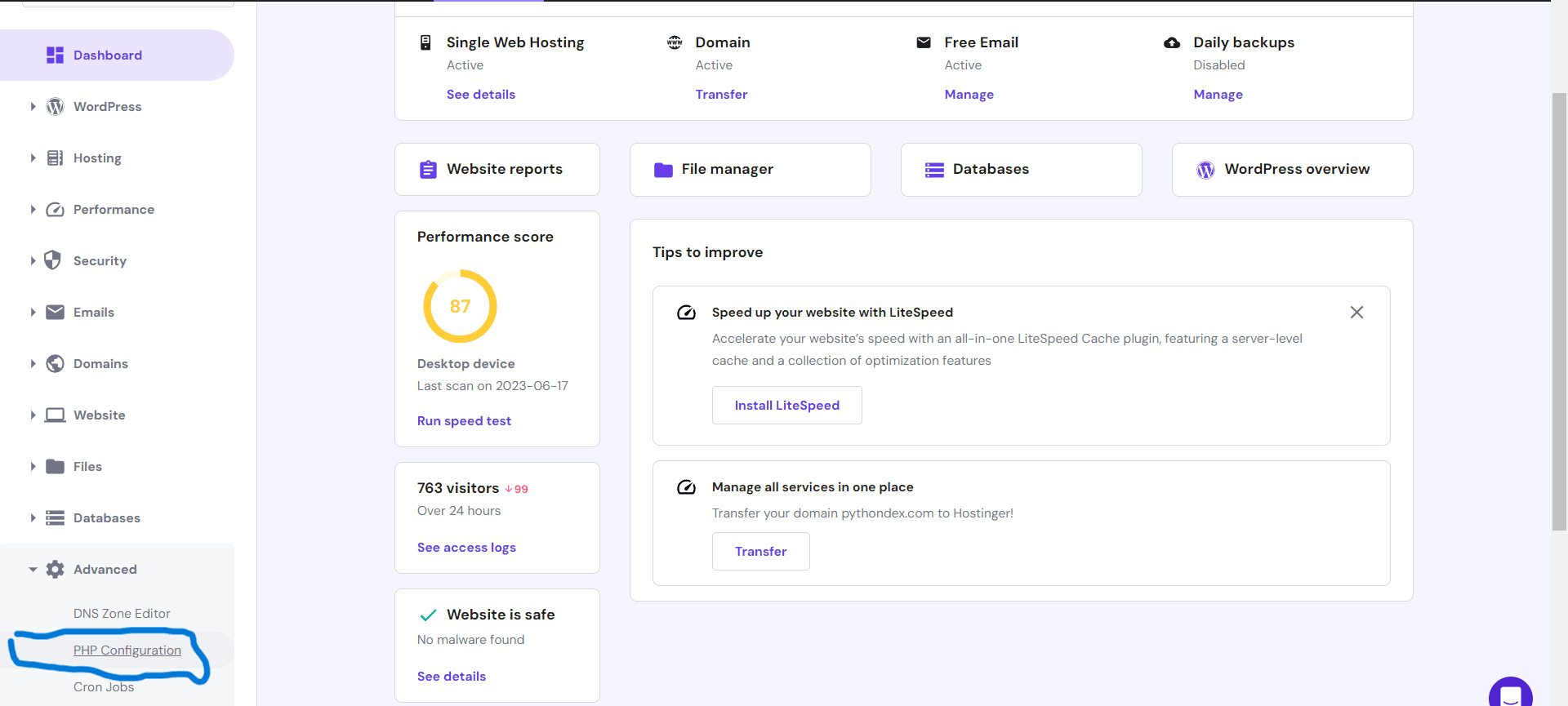 How To Change PHP Version In Hostinger - Hostwizly