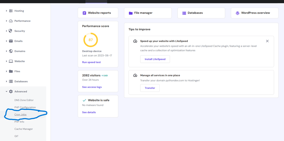 How To Set A Cron Job In Hostinger - Hostwizly