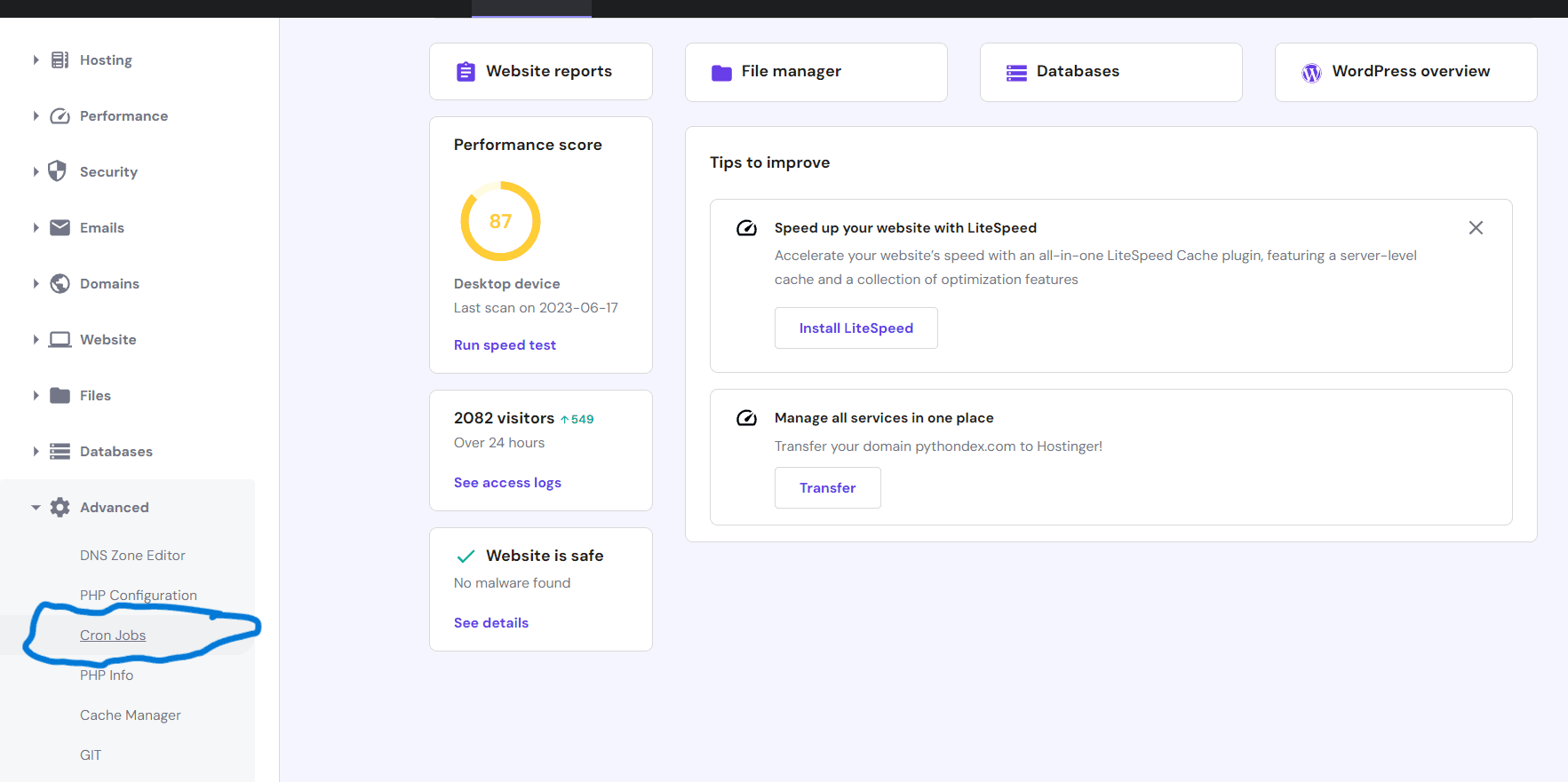 How To Set A Cron Job In Hostinger - Hostwizly