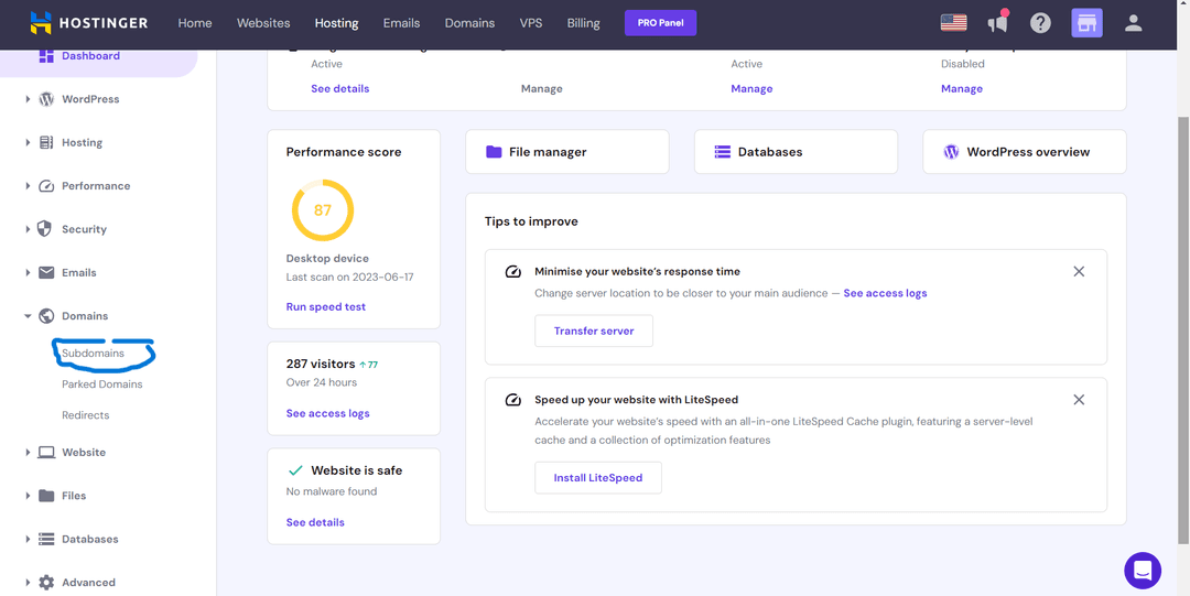 How To Create Subdomain In Hostinger Hostwizly