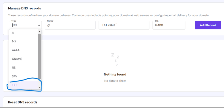 How To Add TXT Record In Hostinger - Hostwizly