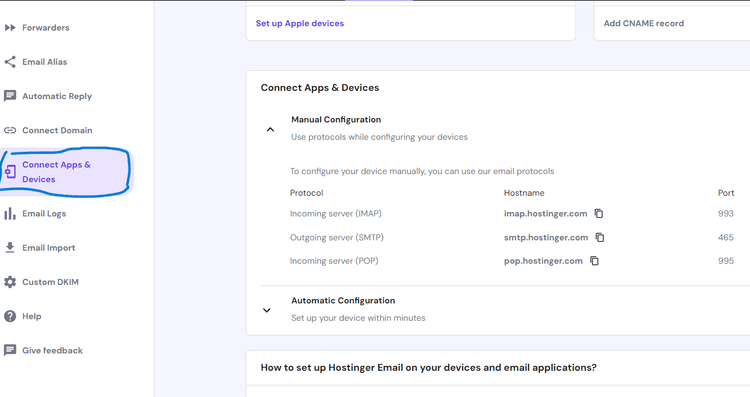 How To Setup Hostinger Email On Outlook - Hostwizly