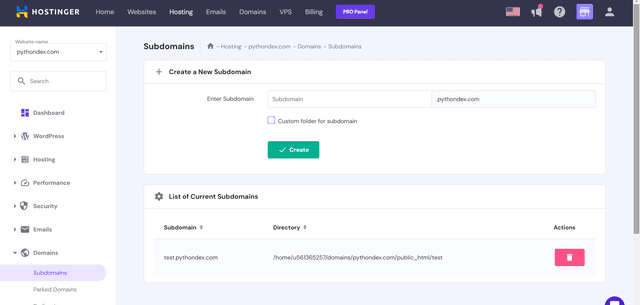 How To Create Subdomain In Hostinger Hostwizly