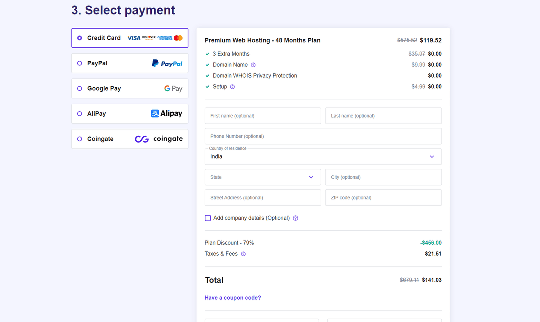 How To Purchase Domain And Hosting From Hostinger - Hostwizly