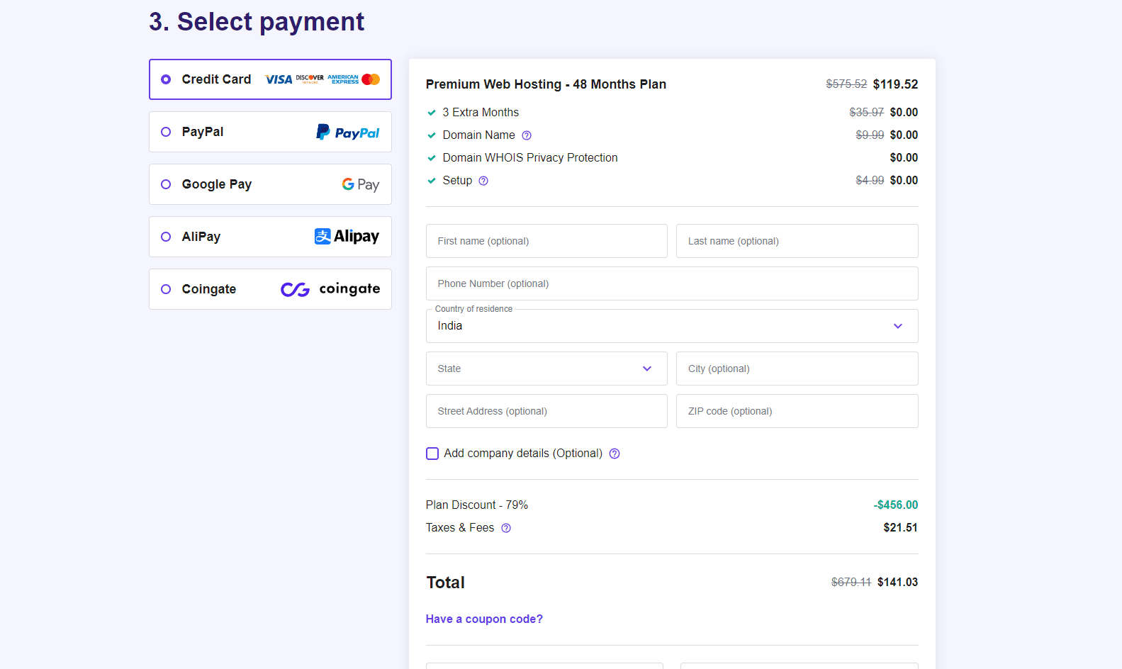 How To Purchase Domain And Hosting From Hostinger - Hostwizly